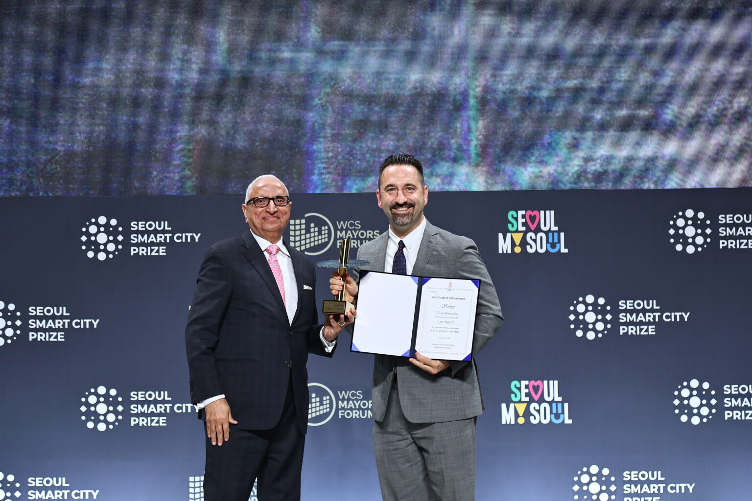 WeGO discusses Seoul Smart City Prize 2024 with SEMI CEO & President Mr ...