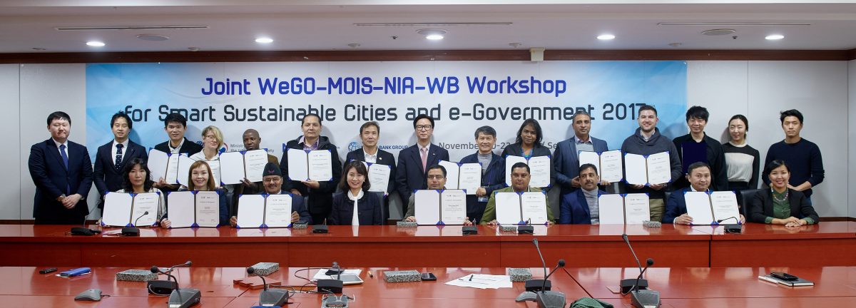 Joint WeGO-NIA-World Bank Workshop for Smart Sustainable Cities & e ...