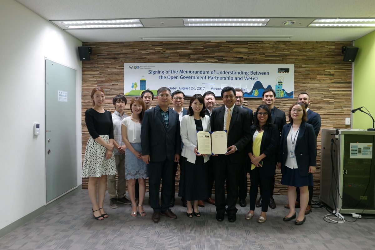 WeGO Signs MoU with the Open Government Partnership (OGP) – WeGO